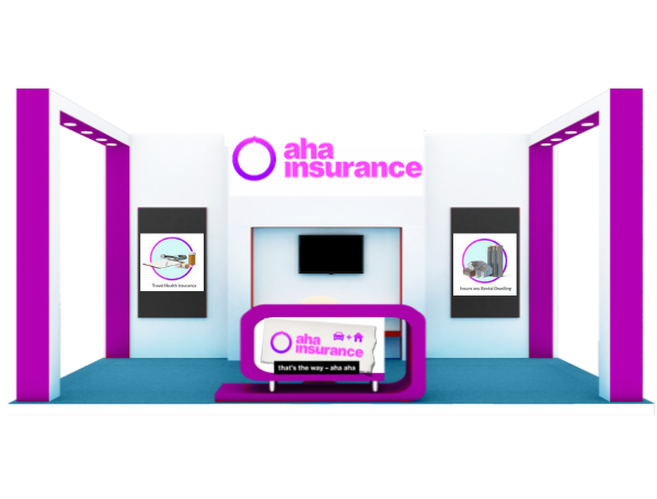Discovery Days - Online Fair - Booth - Aha Insurance